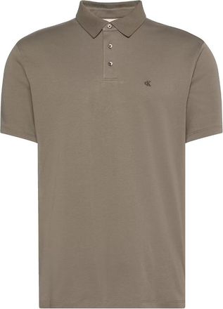 Calvin Klein Jeans Polo homme Ref 66447 PDK Marron