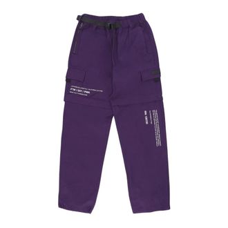 The Hundreds Camp Convertible Pants - - Trousers - Herren - Lila - XL