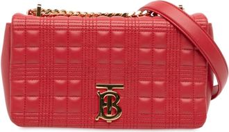 Burberry Hobo Bags - Small Quilted Lambskin Lola Crossbody - Gr. unisize - in Rot - f&uuml;r Damen