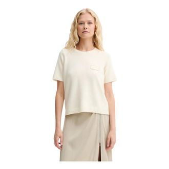 Munthe Rundhals-Strickware - - Knitwear - Damen - Beige - XS