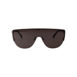 Alexander McQueen Shield Sonnenbrille - - Accessories - Damen - Schwarzk - ONE SIZE