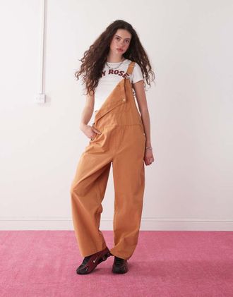 Collusion Salopette en jean - Marron