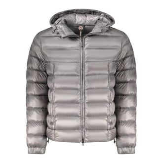 Colmar Homme, Vestes, Gris, Taille: 2XL Doudoune brillante &agrave; capuche