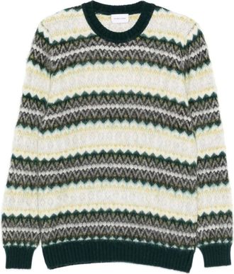 Scaglione Homme, Pulls, Multicolore, Taille: M Maille Ras du Cou