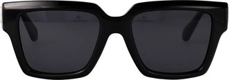 Ferragamo Lunettes de soleil carr&eacute;es - unisex - Accessoires - Noir - Taille: 54 MM