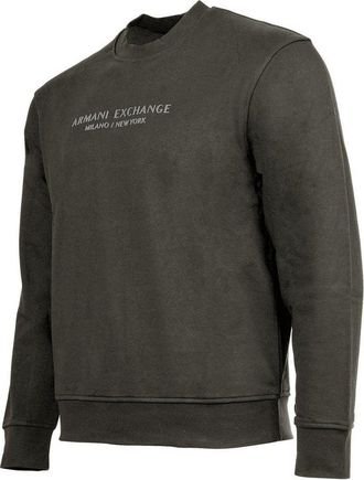 A|X Armani Exchange Sweatshirt Herren Sweatshirt 1er Pack Baumwolle SWEATSHIRT (Packung, 1er Pack)