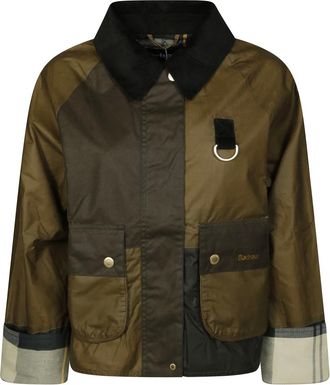 Barbour Femme, Sport, Vert, Taille: 40 FR Alma Waxed Jacket