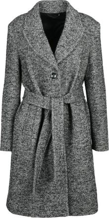 Pennyblack Femme, Manteaux, Noir, Taille: 44 FR Cappotto Spigato