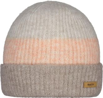 Barts Damen Beanie Suzam Winterm&uuml;tze mit Streifen 6101 Light Brown 24