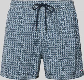 Tommy Hilfiger Badehose mit Allover-Muster