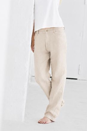 Hempage Hempage Herren vegan Hose Beach Beige