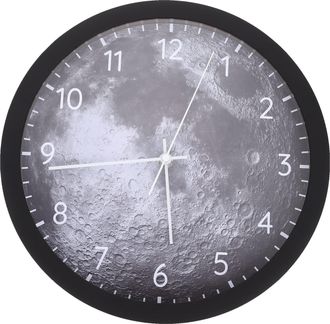 Hemobllo Led Wanduhr Sound Clock 12 Zoll Sprachsteuerung Leuchtend Wanddekoration Batteriebetrieben Ger&auml;uschsensor