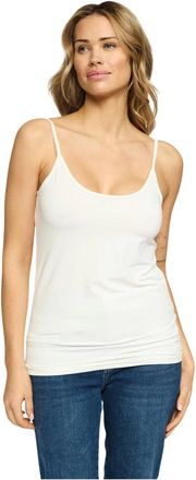2-Biz Femme, Tops, Blanc, Taille: 42 FR Hauts sans manches