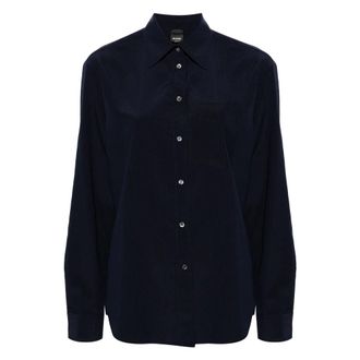 Pinko Casual Langarmshirt in Blau - - Shirts - Damen - Blau - S