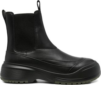 Emporio Armani bottines Chunky Crust - Noir