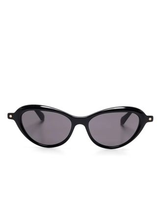 Carven lunettes de soleil &agrave; monture papillon - Noir