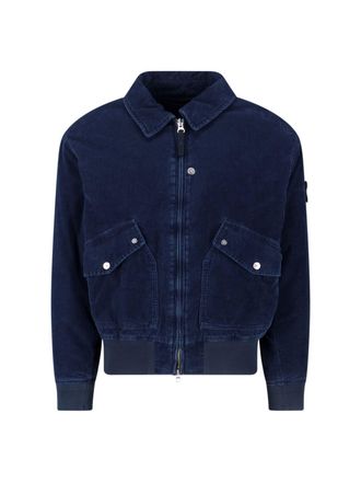 Stone Island Logo Denim Jacket