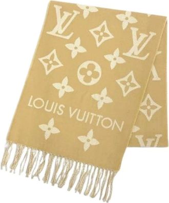 Louis Vuitton Pre-owned Stole - Femme - Pre-owned - Beige - Taille: ONE Size