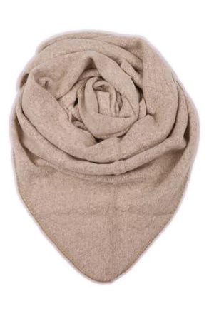 Malito more than fashion Malito - &Eacute;charpe tendance pour femme - &Eacute;charpe triangulaire douce - Couleur unie - Longue et moelleuse - XXL - S601, Fango, taille unique