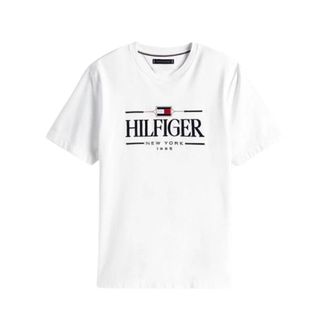 Tommy Hilfiger Homme, Tops, Blanc, Taille: XL T-Chemises