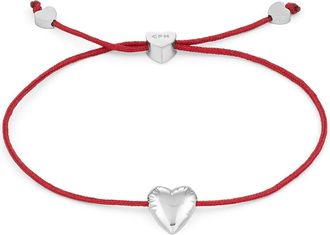 Copenhagen Armband - Edelstahl Balloon Hearts - Gr. ONESIZE - in Bordeaux - f&uuml;r Damen