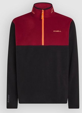 O'Neill FwcCruz Triple Polartec Half-Zip Fleece Pullover tamarillo colour block