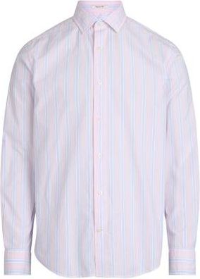 GANT Chemise droite &agrave; rayures en coton