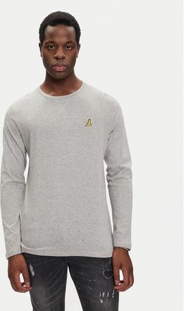 Brave Soul Longsleeve MLT-69FRANZC Grau Regular Fit