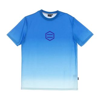 Dolly Noire Gradient Logo T-Shirt - - Sport - Herren - Blau - XL