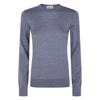 MRZ Mrz, Femme, Pulls, Gris, Taille: 42 FR Pulls &agrave; col rond