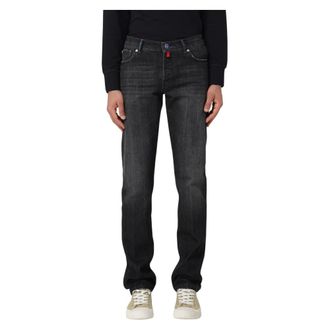 Kiton Slim-fit Jeans - - Jeans - Herren - Schwarzk - W40