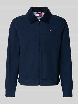 Tommy Jeans Regular Fit Blouson aus reiner Baumwolle