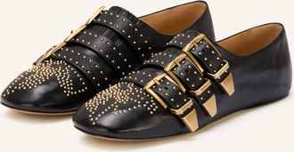 Chlo&eacute; Ballerinas Susan Mit Nieten schwarz
