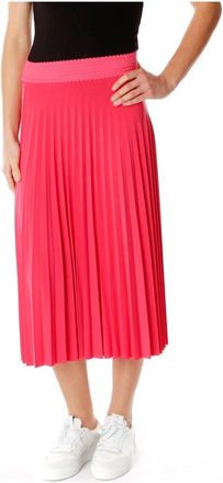 Rich & Royal Rich & Royal, Femme, Jupes, Rose, Taille: 44 FR Pskirt Midi Skirt