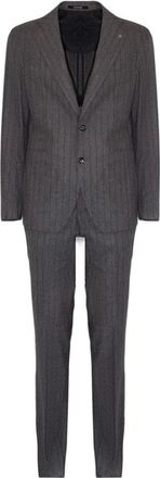 Tagliatore Homme, Costumes, Gris, Taille: XL Costume &agrave; rayures