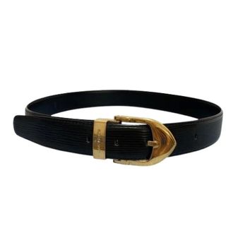 Louis Vuitton Ceinture Pre-owned Epi Standard - Femme - Pre-owned - Noir - Taille: ONE Size