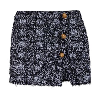 Balmain Rock mit Lurexfaden - - Skirts - Damen - Blau - S