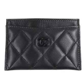 Chanel Pre-owned Cuir petite-maroquinerie - Femme - Pre-owned - Noir - Taille: ONE Size