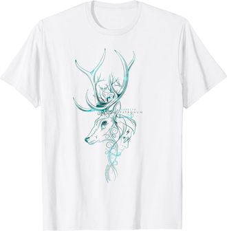 Harry Potter Expecto Patronum Intricate Line Art T-Shirt