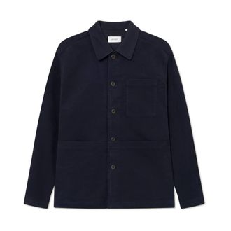 Les Deux Peach Overshirt - - Jackets - Herren - Blau - S