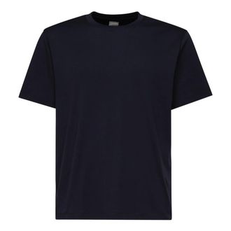Eleventy Modal- und Baumwoll-Jersey-T-Shirt - - Tops - Herren - Blau - M