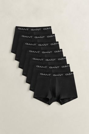 GANT Herren 7er-Pack Boxershorts (XXXL) Schwarz