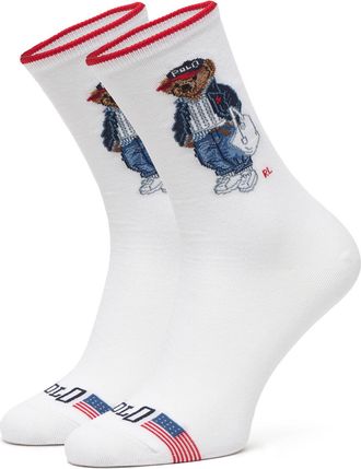 Polo Ralph Lauren Lange Socken Polo Ralph Lauren 455P10250001 Wei&szlig;