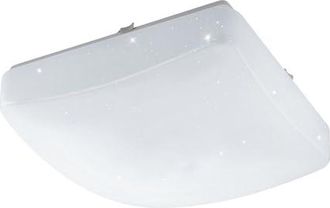 Eglo Relax & Work LED Deckenlampe Giron-RW, 1 flammige Deckenleuchte, Material: Stahl, Kunststoff, Farbe: Wei&szlig;, Modi mittels Wandschalter w&auml;hlbar