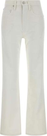 Jil Sander Femme, Jeans, Blanc, Taille: 42 FR Flared Jeans