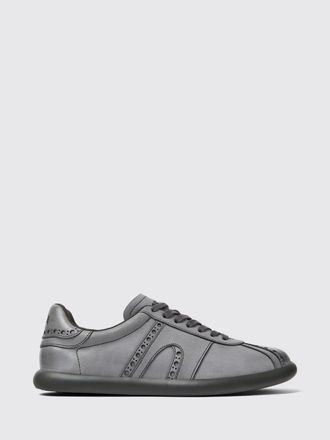 Camper Nachhaltige Low-Top-Sneaker Twins aus Kalbsleder mit Broguemuster