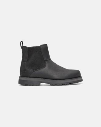 Timberland Courma Kid Chelsea Boot f&uuml;r Jugendliche in Schwarz, Schwarz, Gr&ouml;&szlig;e