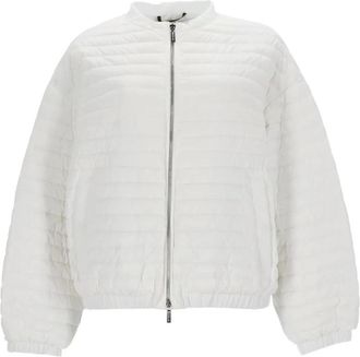 Moorer Femme, Vestes, Blanc, Taille: 40 FR Elvira S3 Jacket