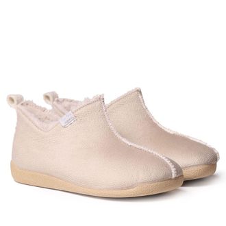 Toni Pons Damen-Hausschuh aus Stoff - MOSCU-BD - Steinfarben, 41 EU