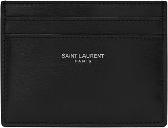 Saint Laurent Paris Kreditkartenetui - - Accessories - Herren - Schwarzk - ONE SIZE